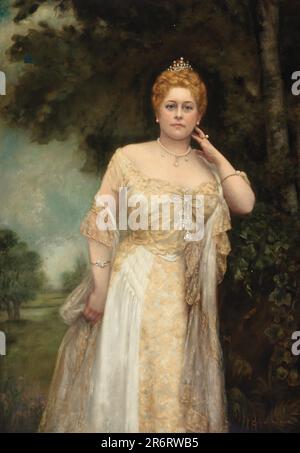 Clara M. Hawkes’ portrait of Augusta Victoria of Schleswig-Holstein ...