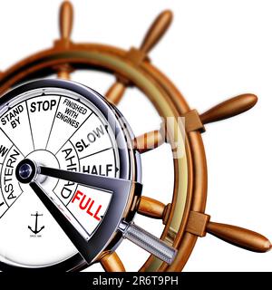 high resolution rendering of a full power concept Stock Photo - Alamy