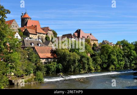 Old town in Besigheim, half-timbered house, c Stock Photo - Alamy