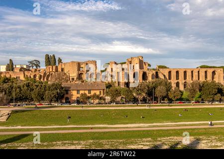 Circus Maximus is an ancient Roman chariot racing stadium and mass ...
