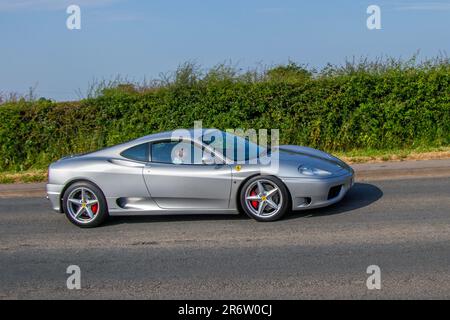 2000 Silver Ferrari 360 Modena, V8 Silver Car Coupe Petrol 3586 cc ...