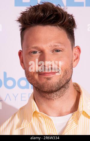 Will Manning poses for photographers upon arrival at the Capital FM ...