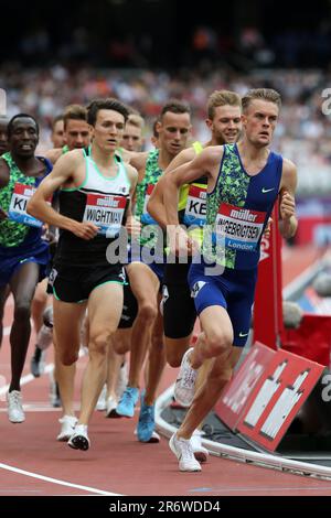 Josh Kerr of Great Britain competing in the Men's 15000m Final during ...
