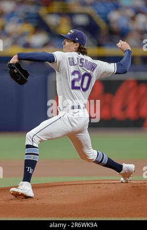 Texas Rangers starting pitcher Tyler Mahle throws against the San ...