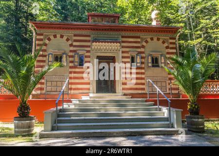 Moroccan house (Marokkanisches Haus) at the grounds of Linderhof palace ...