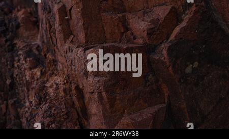 closeup shot of Saint Raphael red rocks, wide photo Stock Photo - Alamy