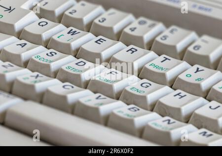 Brother AX-140 Electric Word-Processing Typewriter, isolated on a white ...