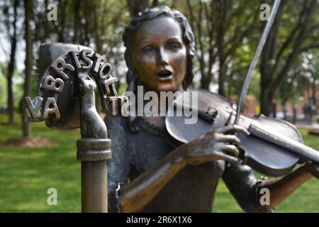 Bronze statues depicting musicians in a park near the landmark ...