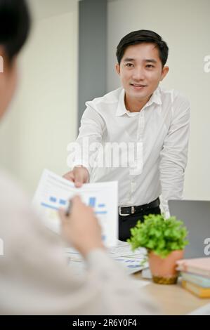 financial, Planning, Marketing and Accounting, portrait of Asian ...