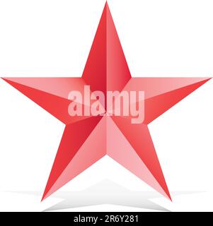 Vector 3d star illustration Stock Vector Image & Art - Alamy