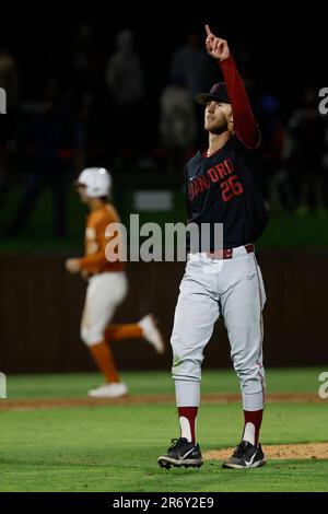 Stanford pitcher Quinn Mathews (26) throws the first pitch against ...