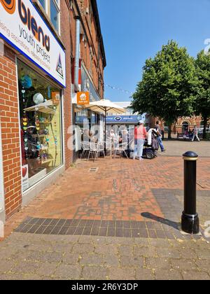 Street scene in Heanor, Derbyshire, UK Stock Photo - Alamy