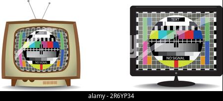 Monoscope - vector illustration Stock Vector Image & Art - Alamy