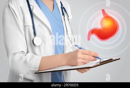 Treatment of heartburn and other gastrointestinal diseases. Doctor ...