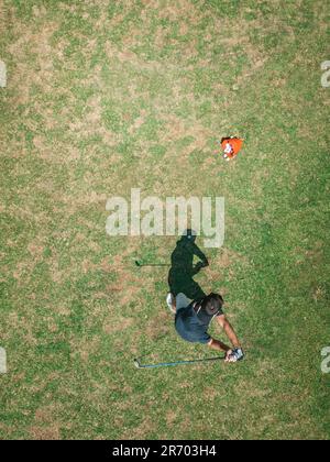 Golf player, Bali, Indonesia Stock Photo - Alamy