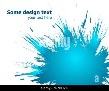 Elegants paint splash background with place for your text Stock Vector ...