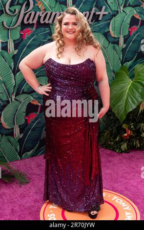 Bonnie Milligan attends 76th Annual Tony Awards at United Palace ...