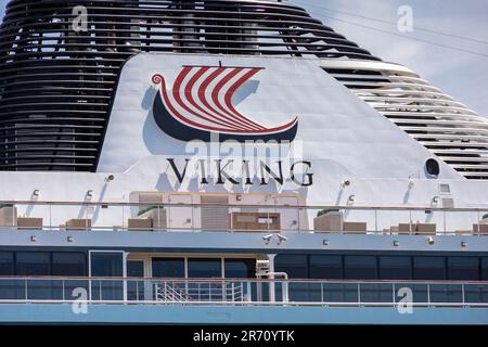 Viking Octantis Expedition Cruise Ship Life Boats Close Up Cruise Ship ...