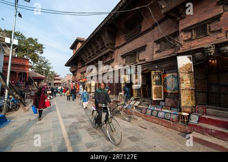 Nepal. Kathmandu. daily life Stock Photo - Alamy