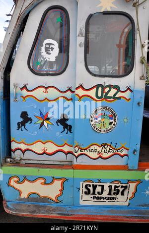 Traditional bus in Colombia South America Stock Photo - Alamy