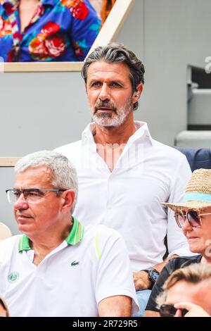 PARIS, FRANCE - JUNE 2: Patrick Mouratoglou of France, Thijs Boogaard ...