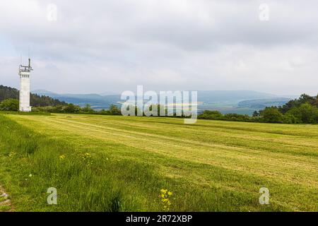 Impression of the border museum Point Alpha at the Thuringian-Hessian ...