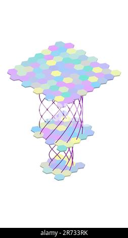 A large language model based on a deep neural network with optimal ...