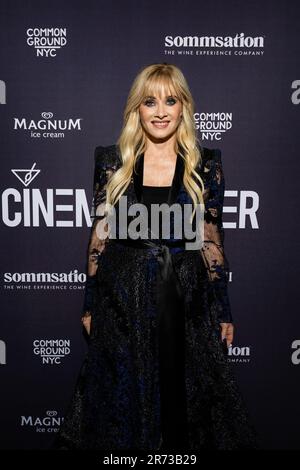 Barbara Crampton at the Suitable Flesh premiere event during Tribeca ...