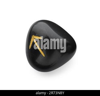 Rune Teiwaz isolated on stone Stock Photo - Alamy