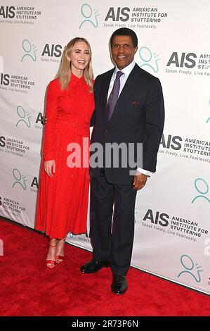 Emily Blunt and Dr Philip O. Ozuah attends the American Institute for ...