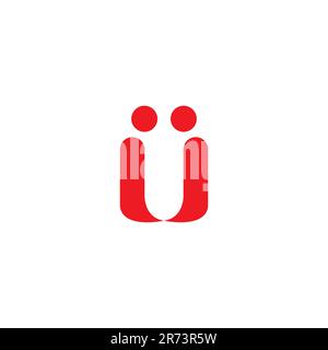 Smile logo with U letter concept. Initial Letter U Happy logo. Letter U ...