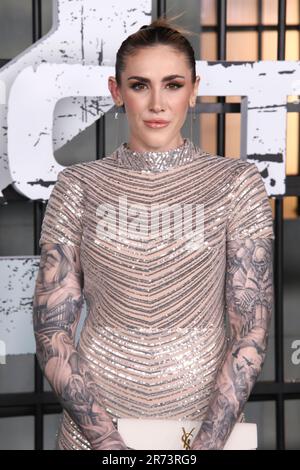 Actor Megan Anderson attends the premiere of "Extraction 2" at Jazz at ...