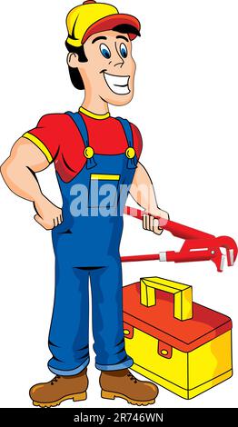 cartoon happy man laughing Stock Vector Image & Art - Alamy