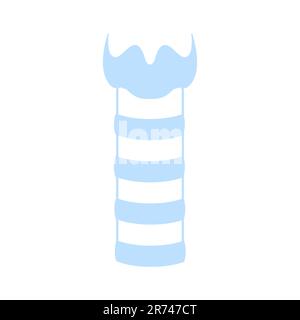 Human trachea airway tube medical diagram icon Stock Vector Image & Art ...