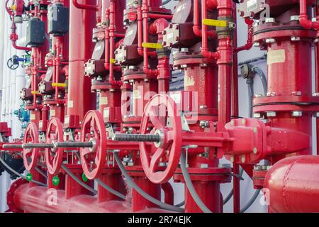 The building's fire protection system is designed to prevent fires and ...