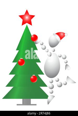Christmas Red Mitten 3D Icon Vector Illustration on White Background ...