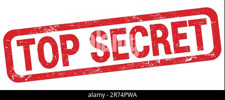 TOP SECRET text written on pink-black round stamp sign Stock Photo - Alamy