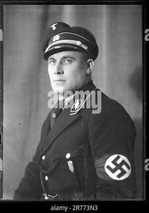Unidentified Portrait of a Nazi Party Member Stock Photo - Alamy