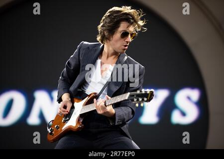 Arctic Monkeys perform live at Emirates Old Trafford Cricket Ground ...