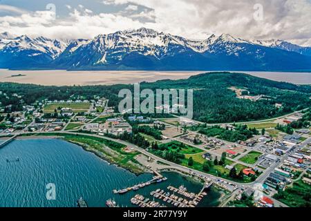 Aerial photos, aerial images of Alaska Stock Photo - Alamy