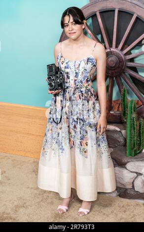 Grace Edwards attends New York premiere of Asteroid City at Alice Tully ...