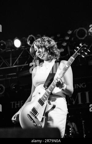 Marie du Santiago – ex Kenickie member – with her band Rosita at ...