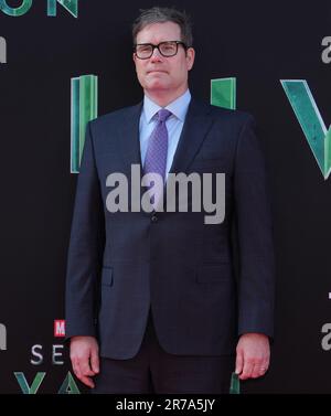 John Haley arrives at the Marvel Studios' SECRET INVASION Launch Event ...