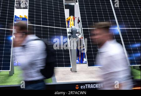 Munich, Germany. 14th June, 2023. Singer Aileen Sager stands in front ...