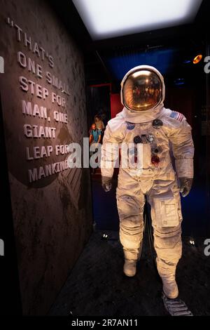 The Space Suit, Apollo 11, worn by astronaut Neil Armstrong when he ...