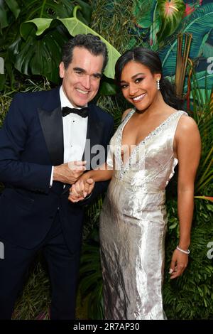 Brian d'Arcy James and Ariana DeBose Stock Photo - Alamy