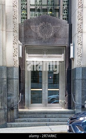 Art Deco building, Commonwealth House, 1 New Oxford Street, London ...