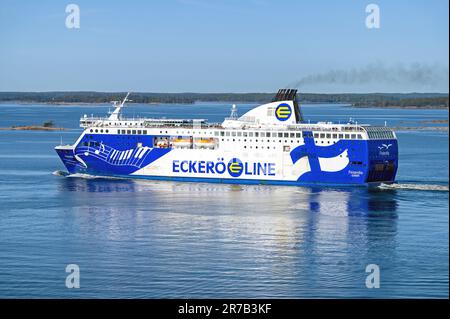 Eckero Line ferry ship Finlandia in Helsinki Stock Photo - Alamy