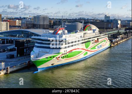 Megastar is an LNG-powered ferry operated by the Estonia ferry company ...