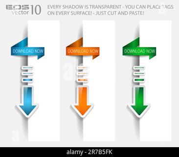 ready sticker. ready sign on transparent background. rectangular button ...